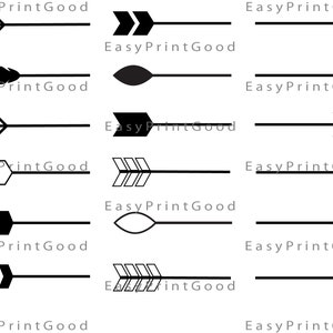 Split Arrow Svg Dxf Split Arrow Svg Split Arrow Digital Clipart Split ...