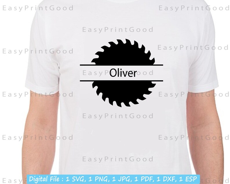 Sawblade SVG Bundle Circular Saw Monogram Frames Circular - Etsy