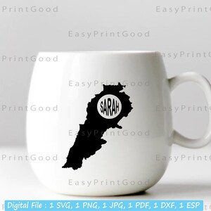 Lebanon Svg Bundle, Lebanese Svg, Lebanon Outline, Lebanon Map, Lebanon ...