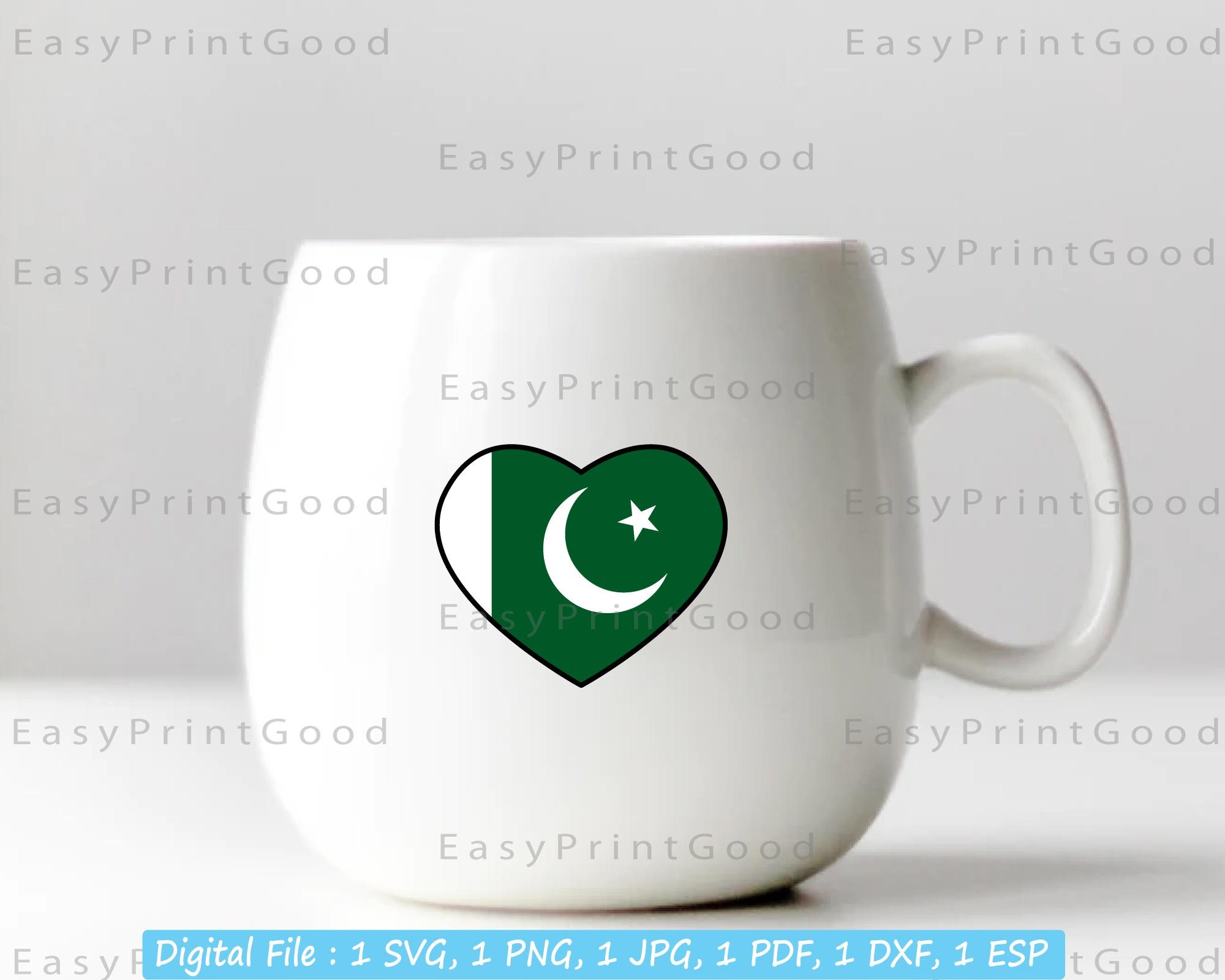 Pakistan Flag Svg Bundle Pakistan National Flag Love - Etsy