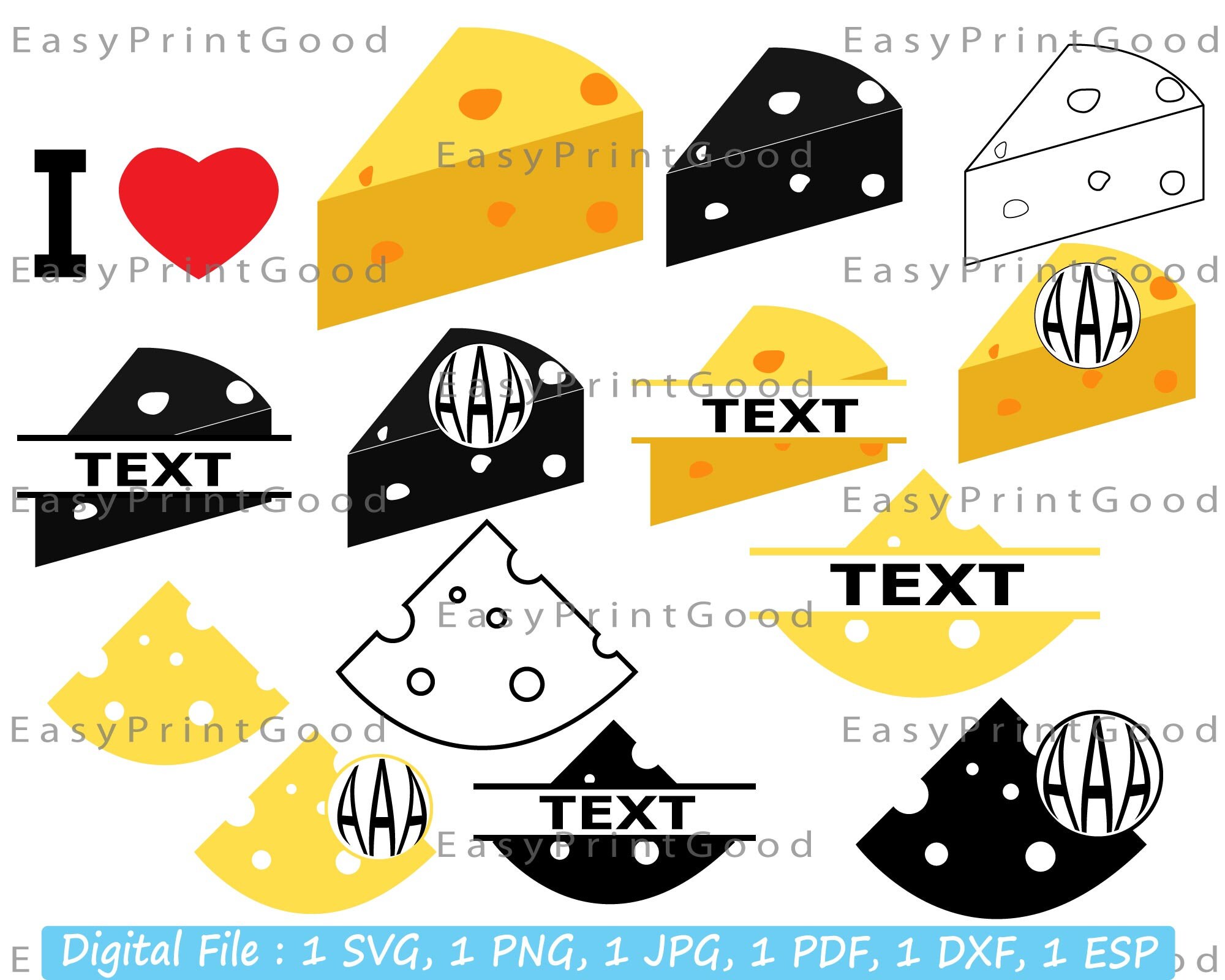 Queso Svg Queso Vector Queso Imágenes Prediseñadas Alimentos Clipart ...