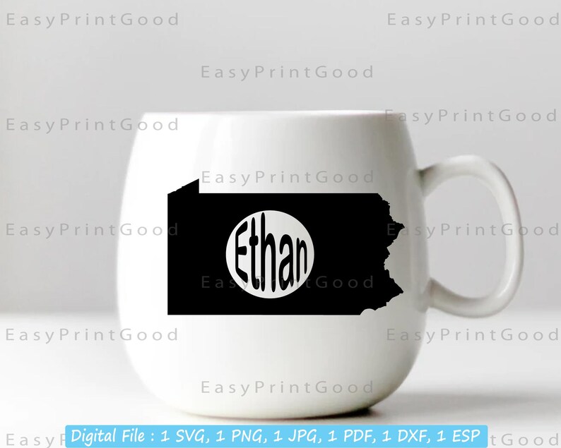 Pennsylvania State Svg Bundle Pennsylvania State Clipart | Etsy