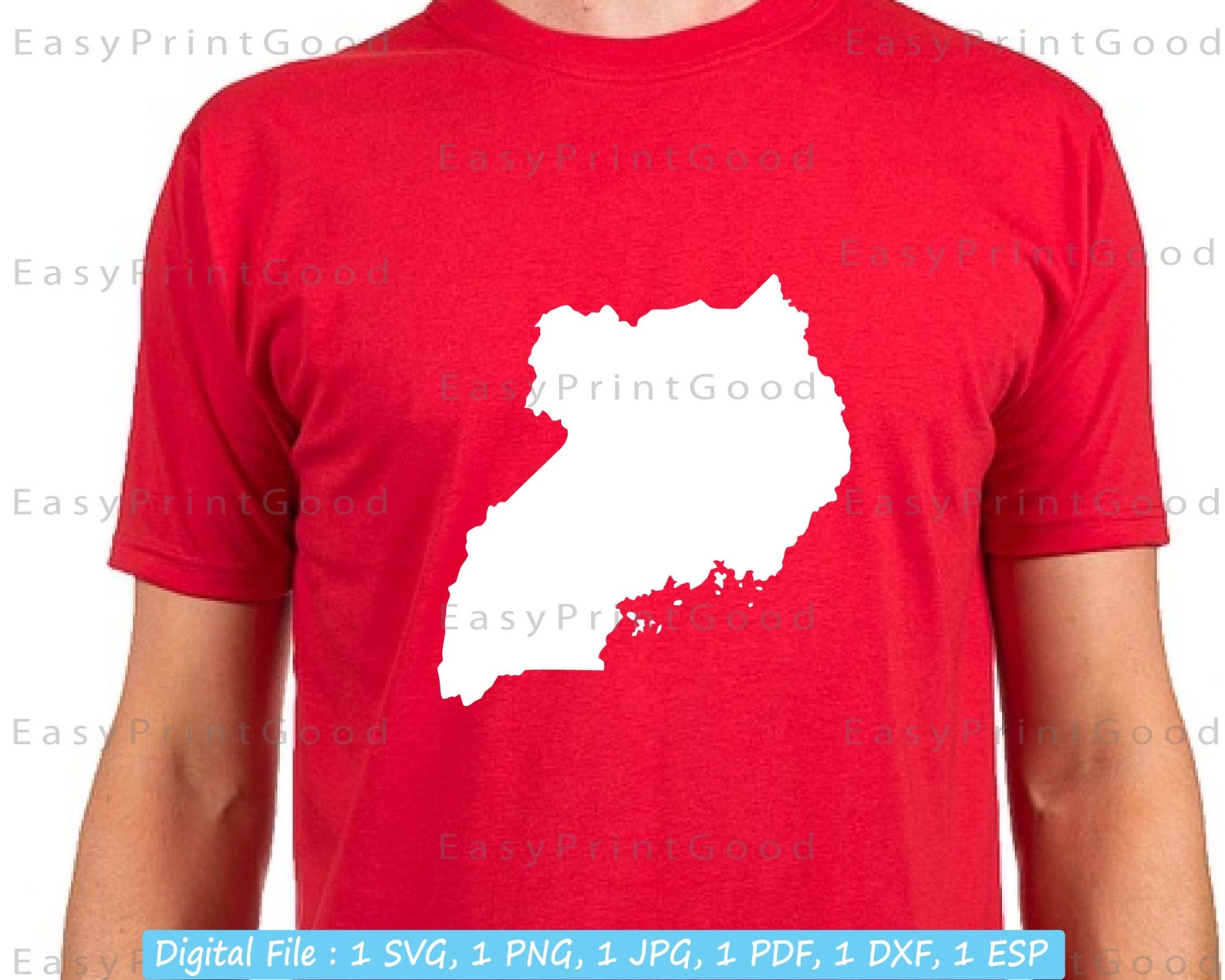 Uganda SVG Bundle Ugandan Svg Uganda Clipart Uganda Map - Etsy