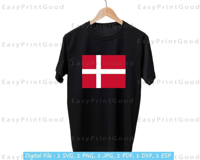 Denmark Flag Svg Bundle Danish Flag Denmark Map Flag - Etsy