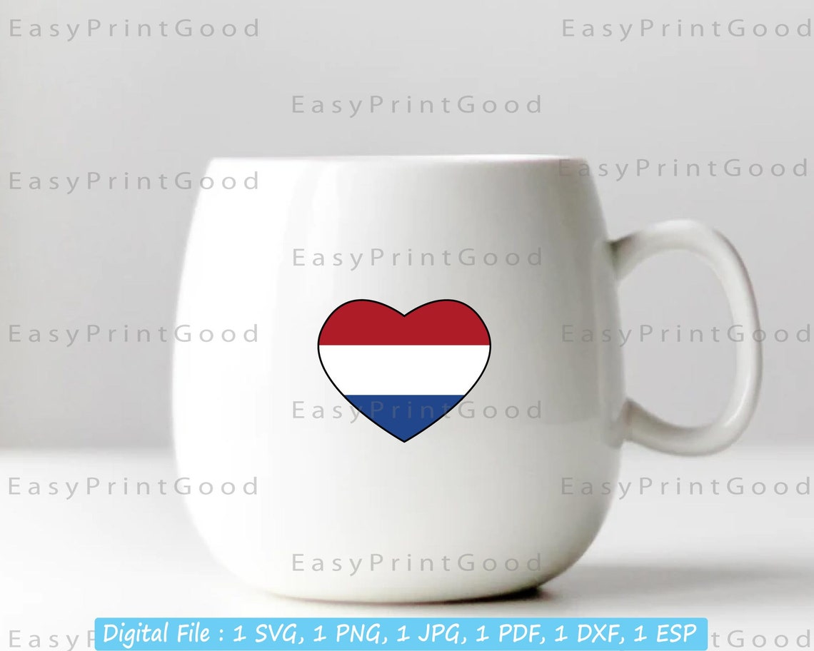 Netherlands Flag Svg Bundle Netherlands National Flag | Etsy