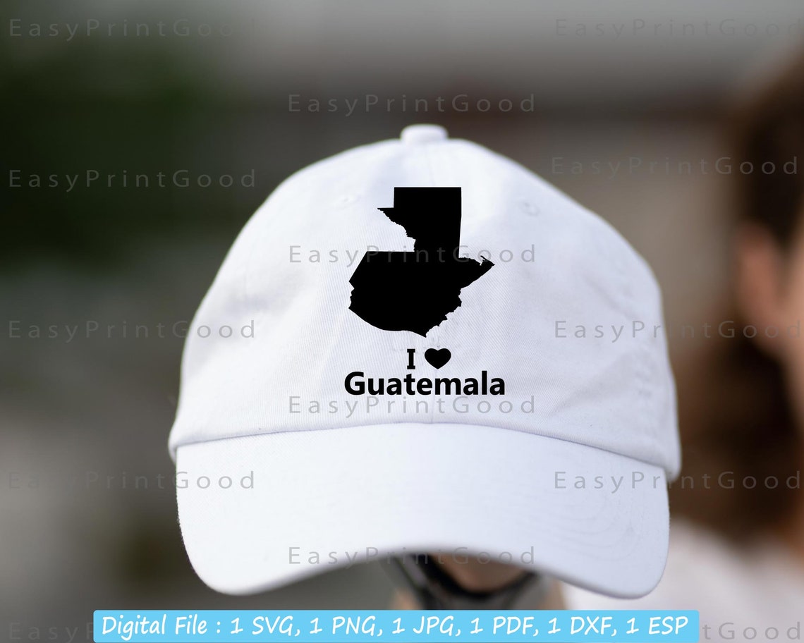 Guatemala Map Svg Bundle Guatemala Clipart Guatemala Country - Etsy