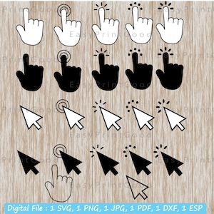 Mouse Click Svg, Click Svg, Computer Click Clipart, Mouse Pointer Svg ...