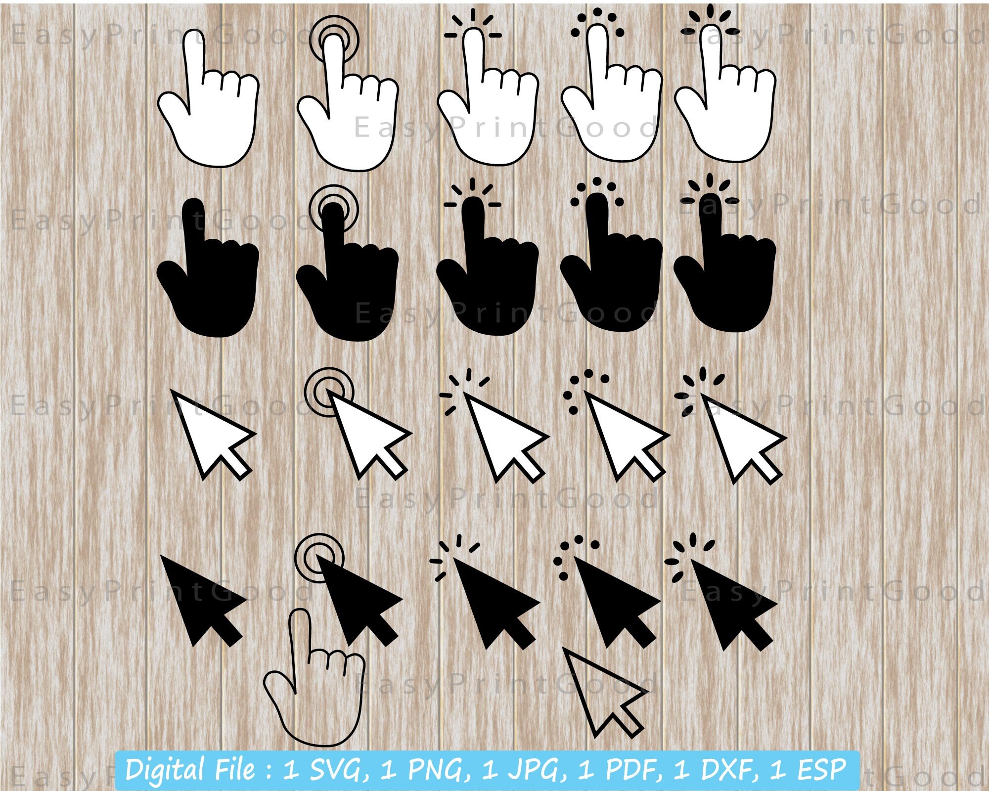 Mouse Click Svg Click Svg Computer Click Clipart Mouse - Etsy Canada