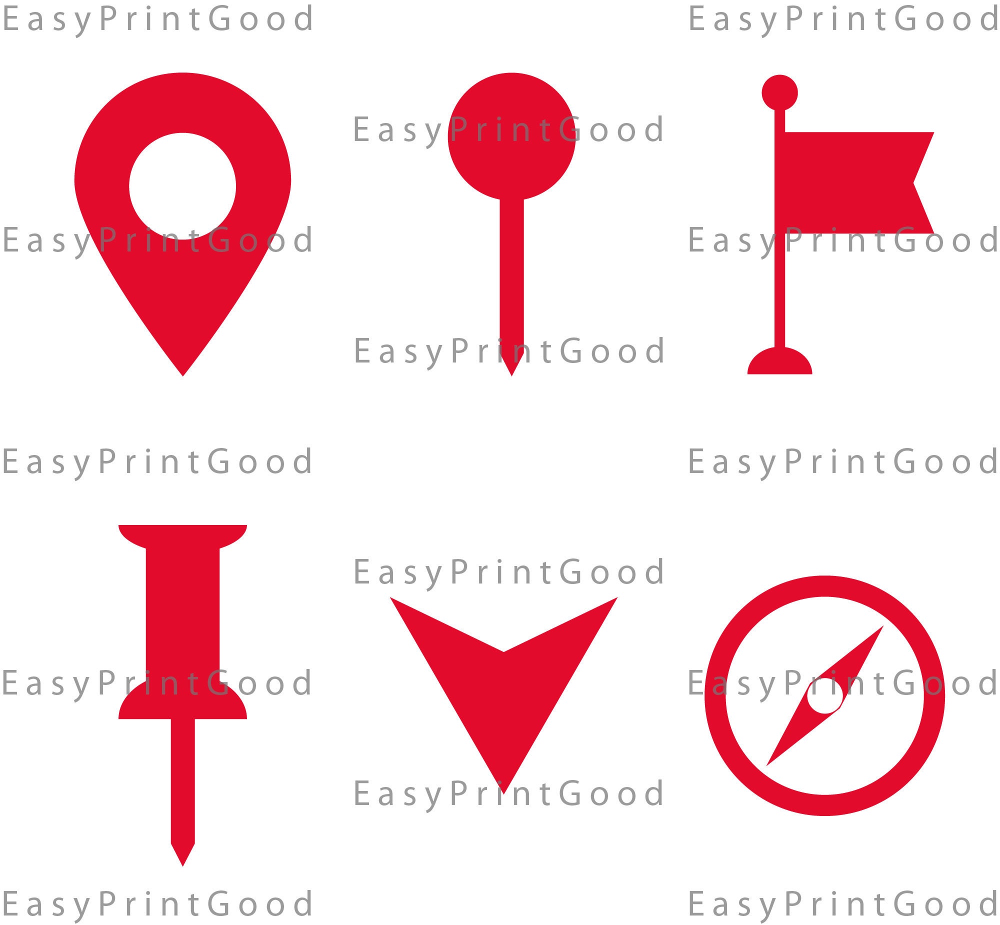 Mappa segno Svg mappa taglio file mappa pin silhouette mappa pin file ...
