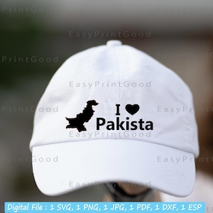 Pakistan Map Svg Bundle, Pakistan Outline, Love, Home, Pakistani ...
