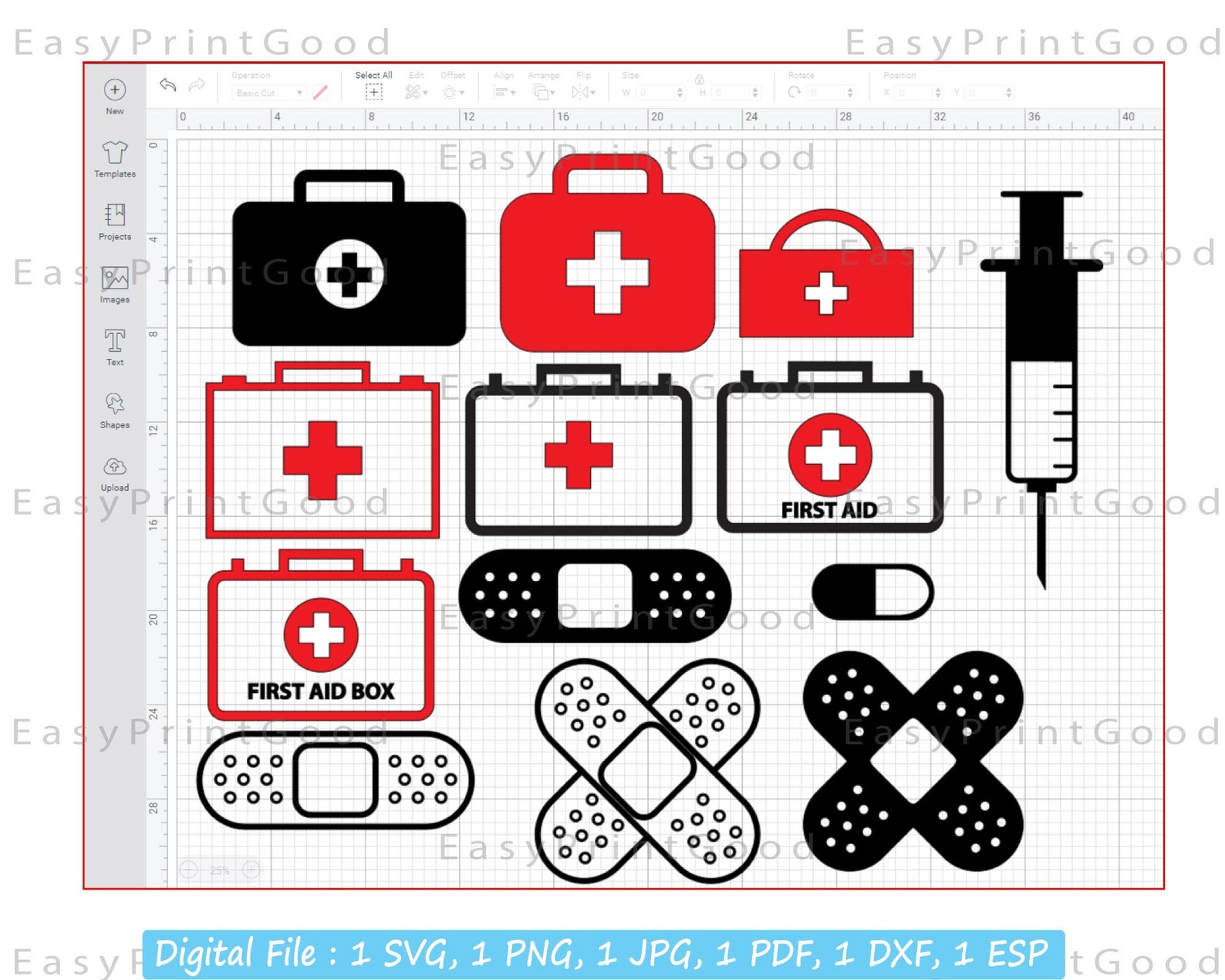 First Aid Kit Svg First Aid Box Svg Medical Clipart - Etsy Canada