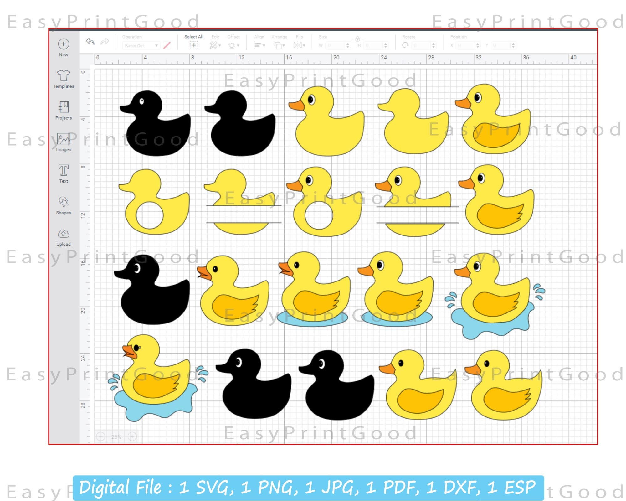 Rubber Duckies Bundle Rubber Ducky Svg Duck Rubber Duck - Etsy España