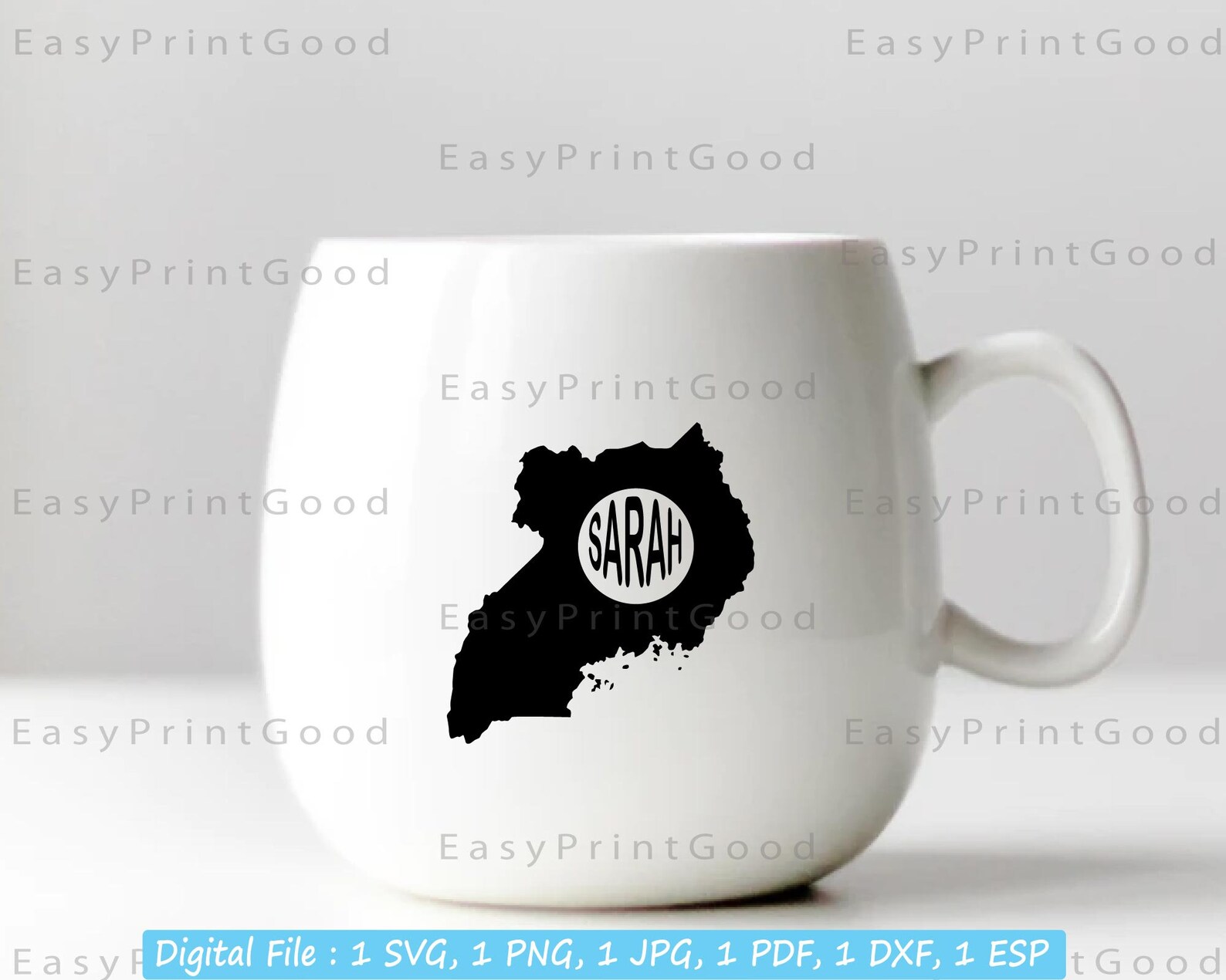 Uganda SVG Bundle Ugandan Svg Uganda Clipart Uganda Map - Etsy