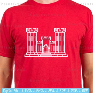 Army Engineer Svg, Army Corps of Engineers Castle Union, US Army ...