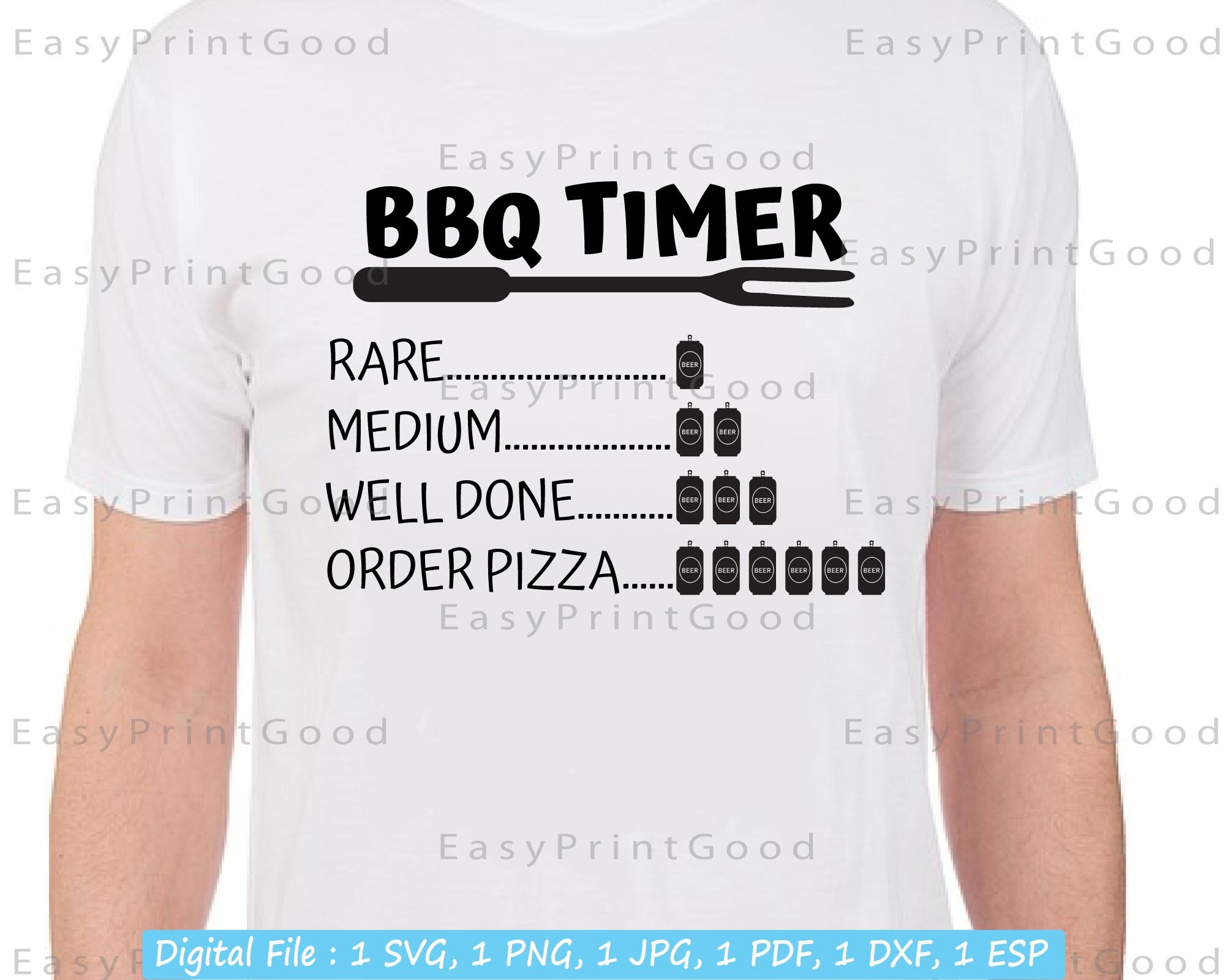 BBQ Timer Svg Barbecue Apron Svg Barbecue Svg BBQ Timer - Etsy