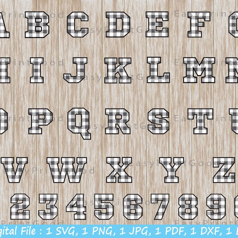 Buffalo Numbers Svg - Etsy