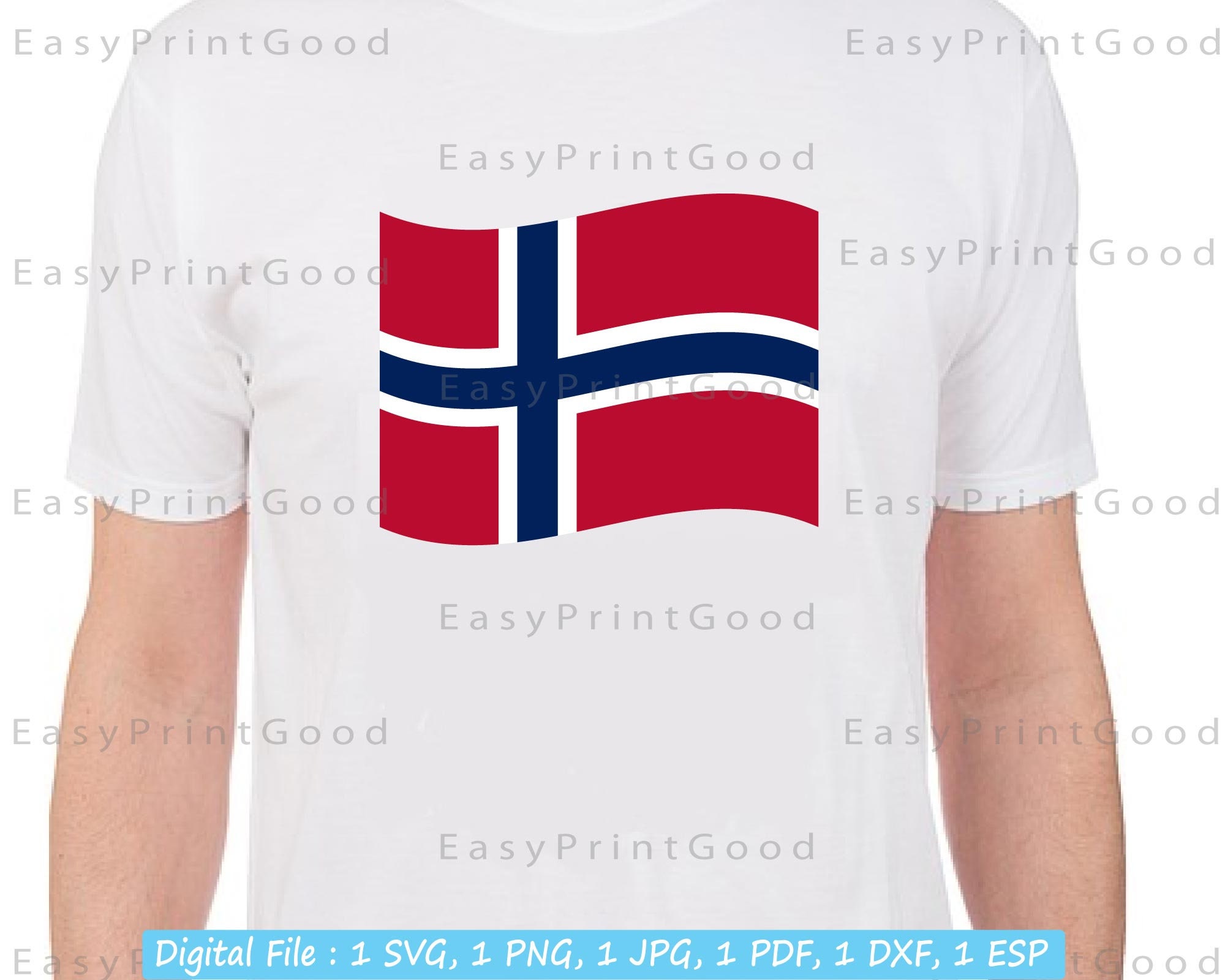 Norway Flag SVG: Norwegian Banner, Heart Designs (digital Download) - Etsy