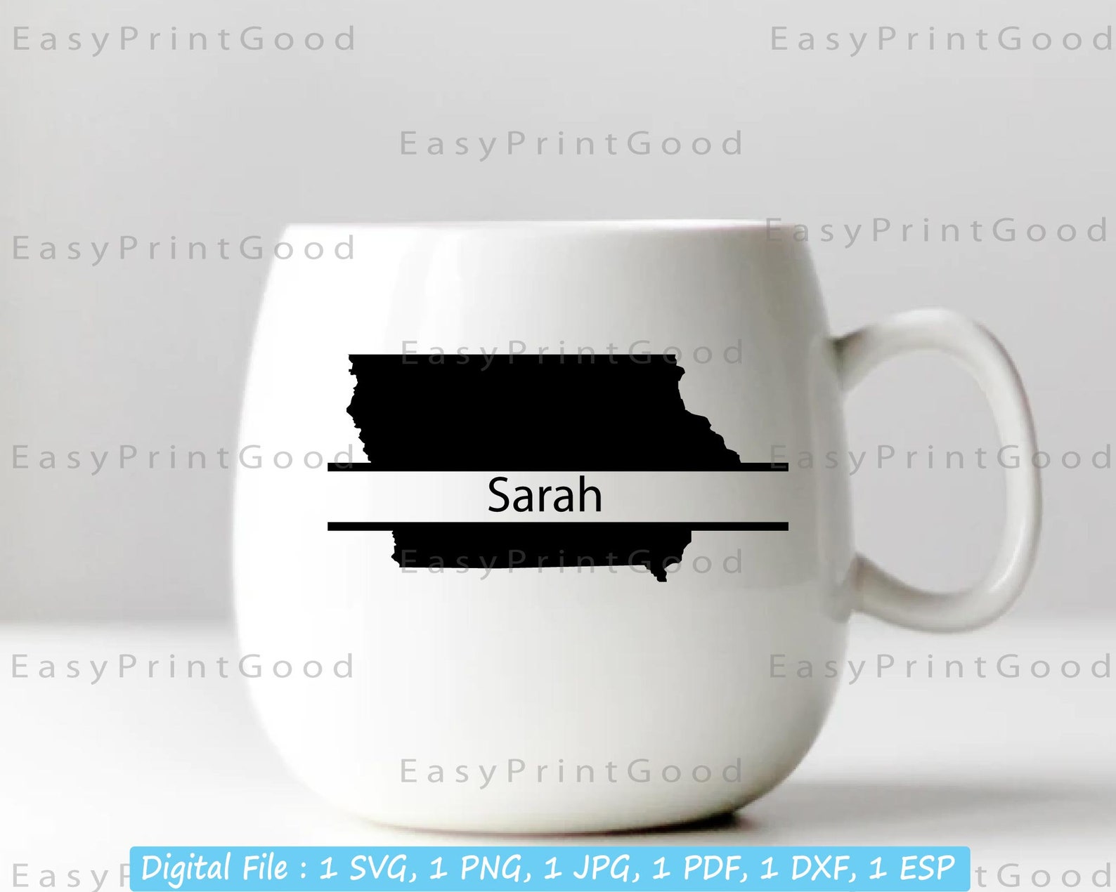 Iowa State Svg Bundle Iowa Map SVG Iowa Map Svg Iowa State - Etsy