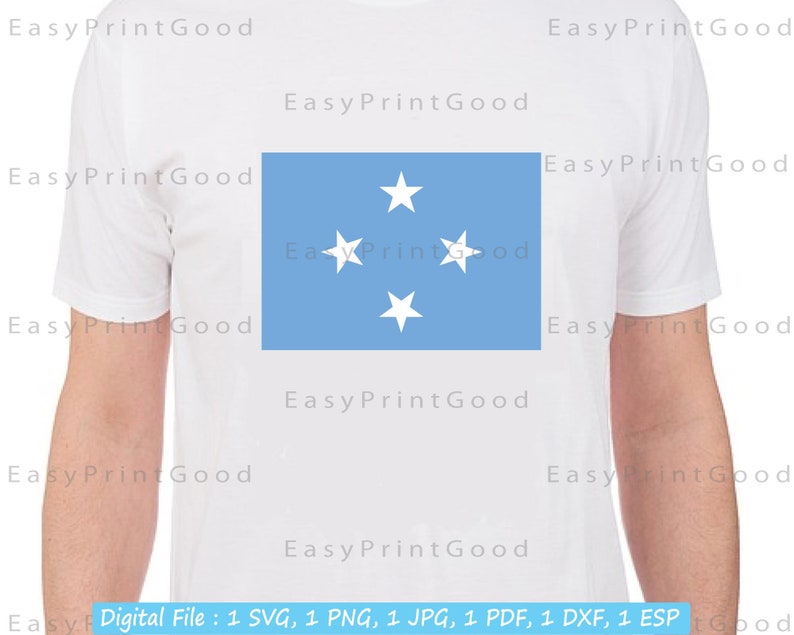 Micronesia Flag Svg Bundle Micronesian Nation Country Banner - Etsy