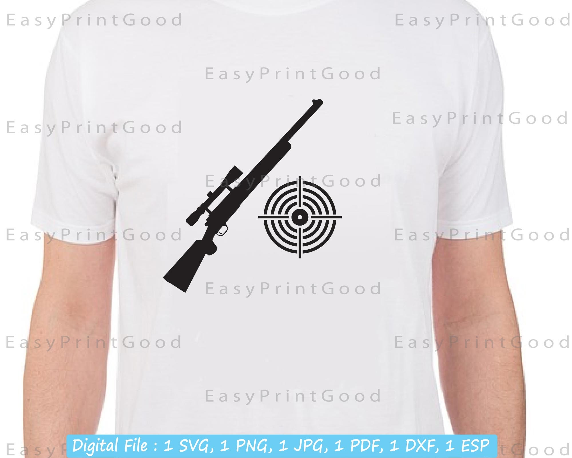 Target Svg Target Practice Svg Target Clipart Gun Rifles - Etsy