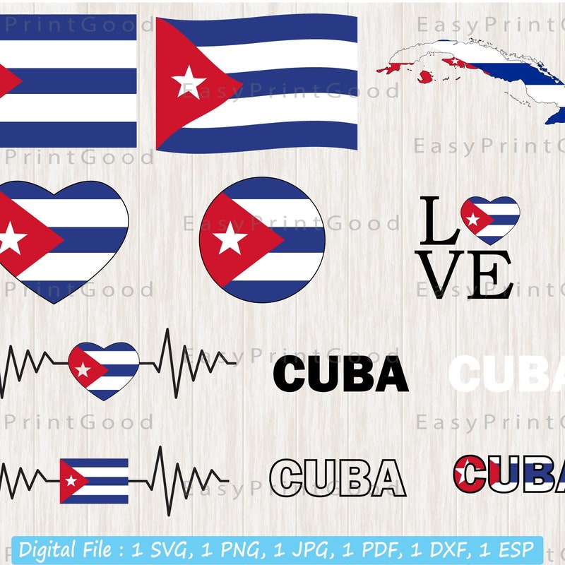 Cuba Flag - Etsy