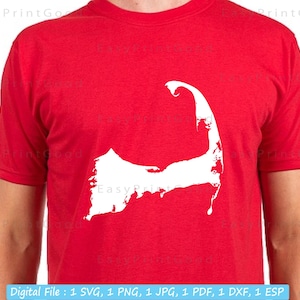 Cape Cod Svg Bundle, Cape Cod Map, Clipart, Outline, Massachusetts ...