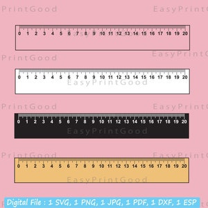 Ruler SVG Clipart: School Teacher Cut Files (digital Download) - Etsy