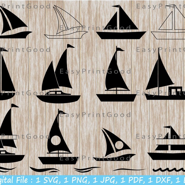 Sailboat Monogram - Etsy