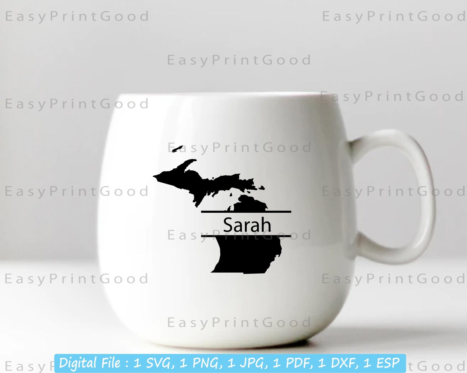 Michigan SVG Bundle Michigan Svg Michigan State Clipart | Etsy