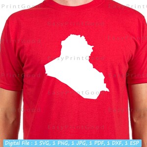 Iraq Map Svg Bundle, Iraq Map Flag, Iraq Clipart, Outline, Iraq Home ...