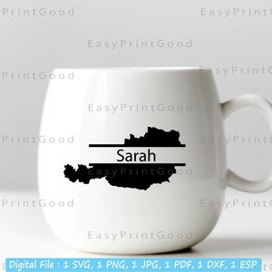 Austria SVG Bundle, Austria Map, Austrian Map Svg, Austria Clipart ...