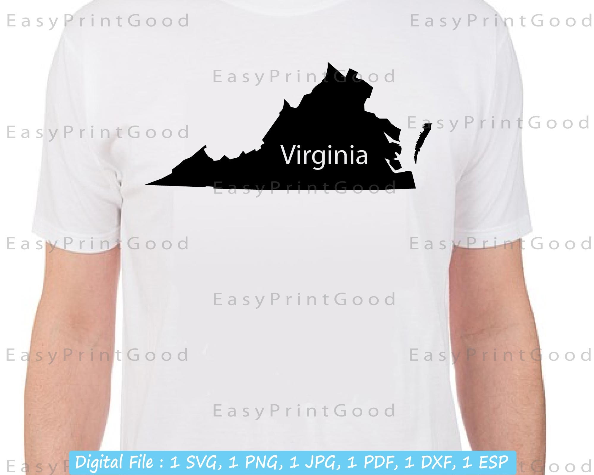 Virginia Svg Bundle Virginia State Svg Virginia Outline - Etsy