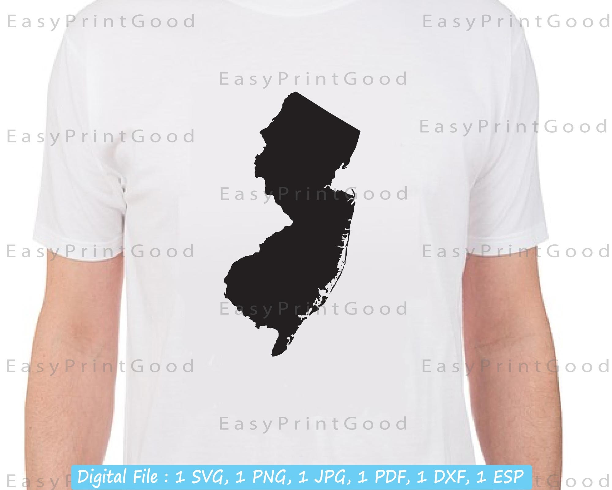 New Jersey Svg Bundle New Jersey Clipart New Jersey Map Svg | Etsy