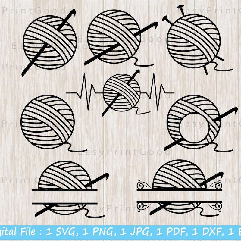 Crochet Svg - Etsy