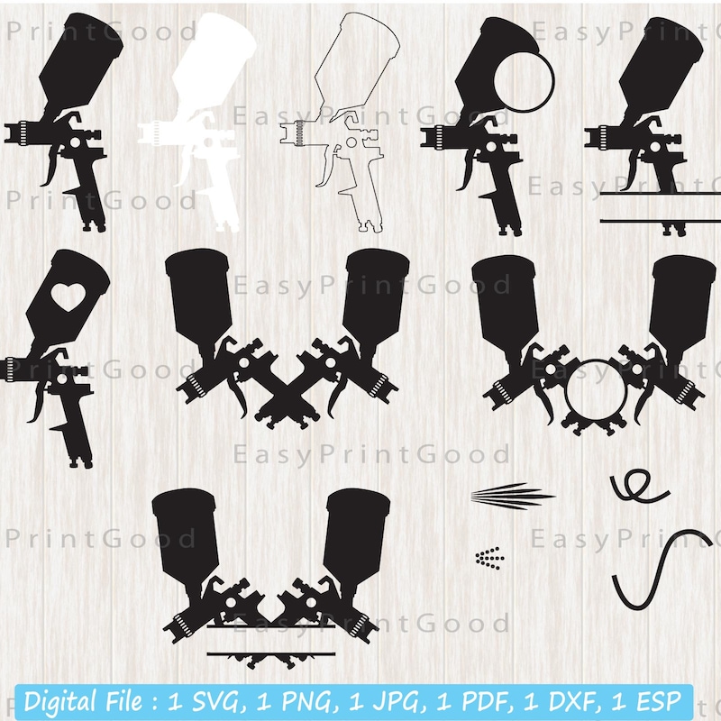 Paint Sprayer Svg - Etsy