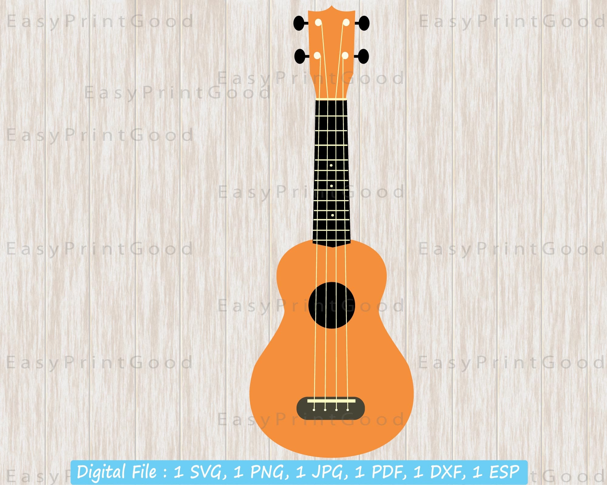 Ukulele Svg Music Teacher Svg Ukulele Clipart Funny Music - Etsy