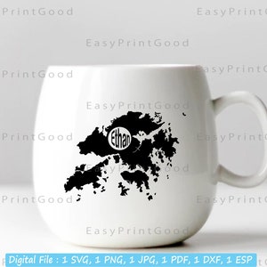 Hong Kong Svg Bundle, Hong Kong Country, Hong Kong Clipart, Hong Kong ...