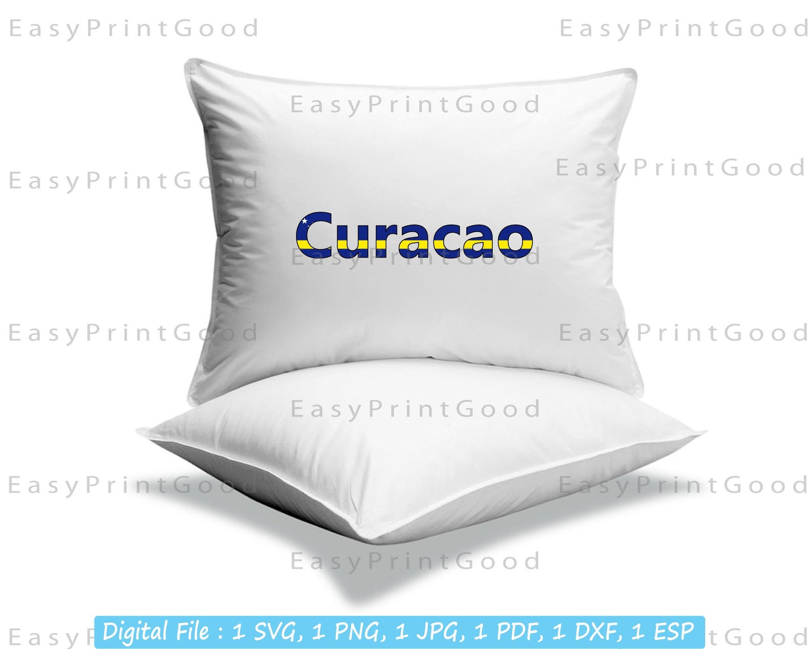 Curacao Flag SVG Bundle: Caribbean Island Cut Files (digital Download ...