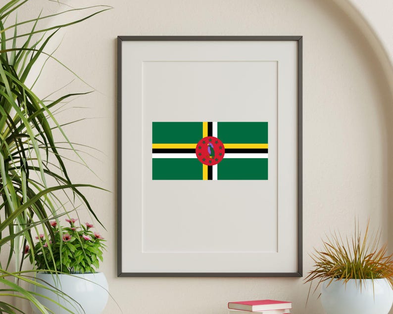 Dominica Flag SVG Bundle: National, Heart, Round (cut Files) - Etsy