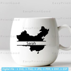 China Svg Bundle, Chinese State Svg, Chinese Outline, China Map Svg ...