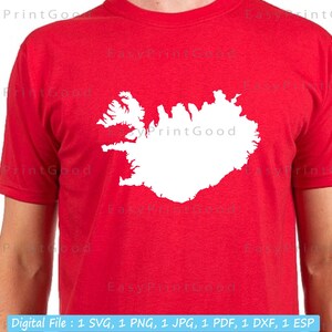 Iceland SVG Bundle, Iceland Map, Icelandic Map Svg, Iceland Clipart ...