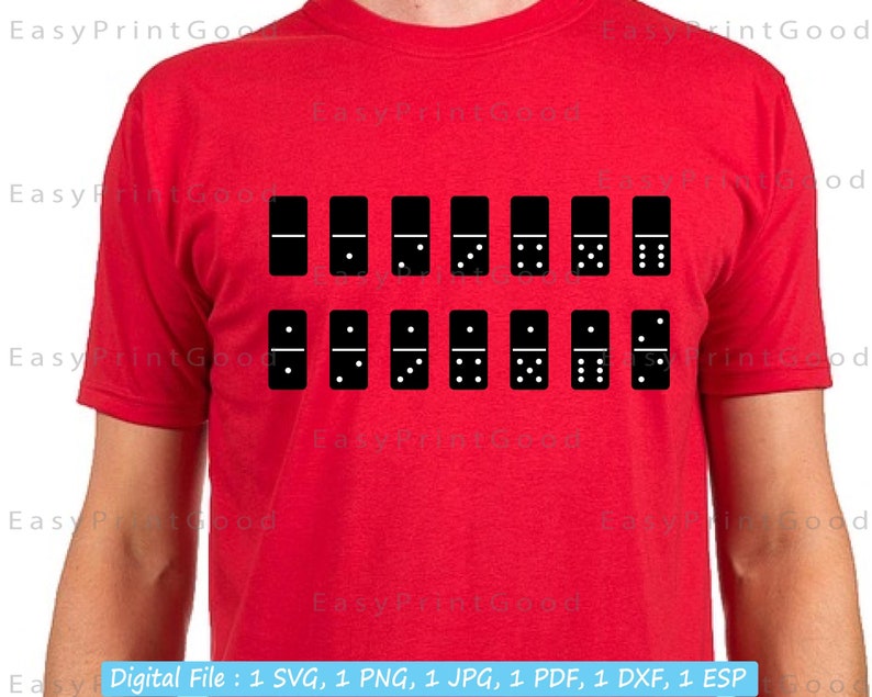 Dominoes Svg Domino Svg Domino Game Clipart Domino Set Svg - Etsy