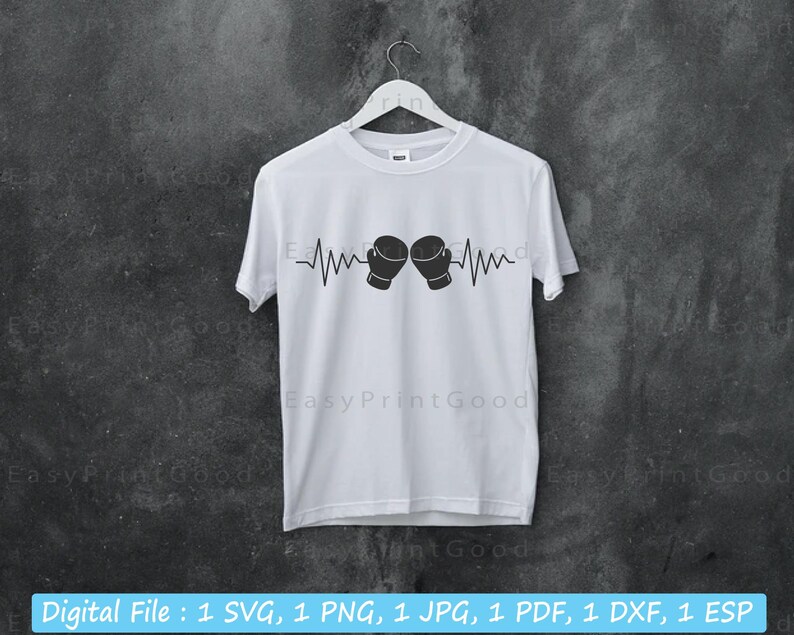 Heartbeat Boxing Glove Svg Heartbeat Svg Heartbeat Boxing - Etsy