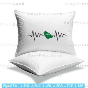 Saudi Arabia Flag Svg Bundle, Saudi Arabia Nation Country Banner, Love ...