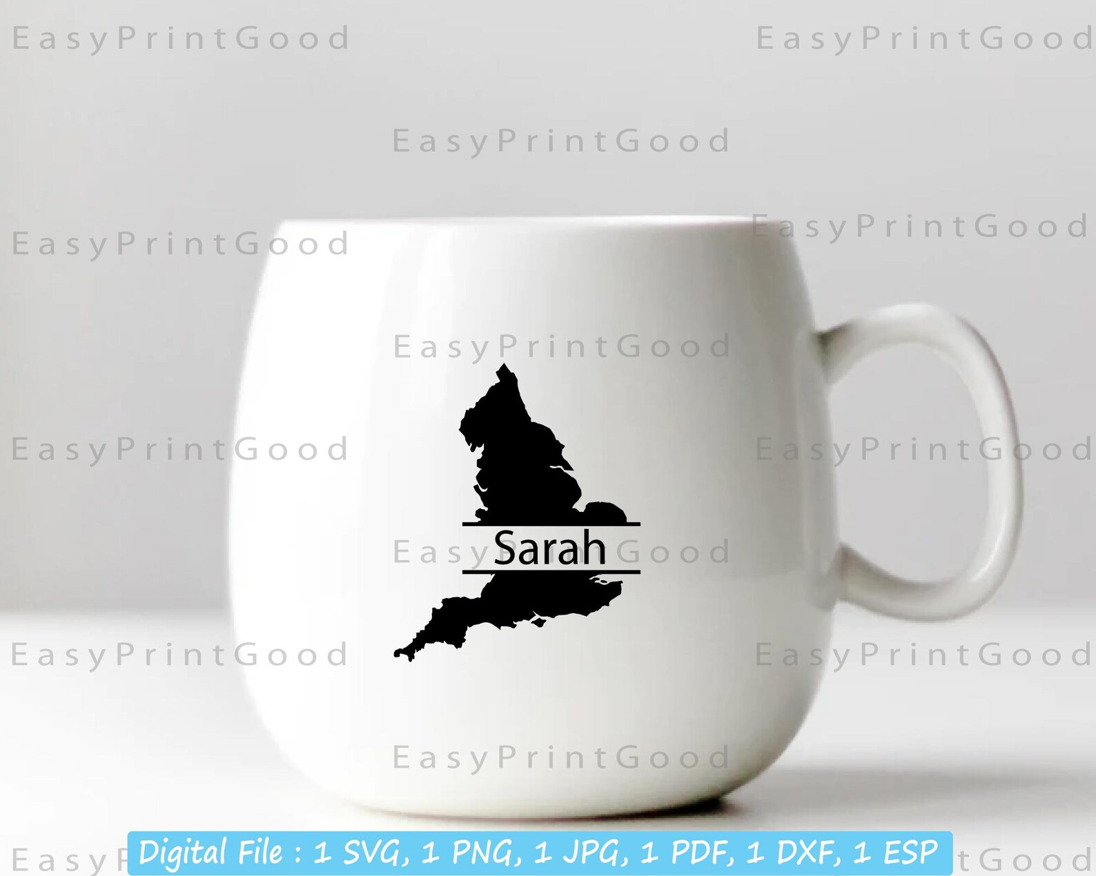 England Svg Bundle England State Svg England Outline | Etsy