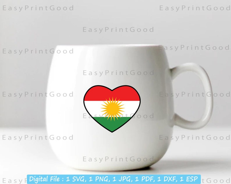 Kurdistan Flag Bundle Svg Kurd Kurdistani Banner Love - Etsy