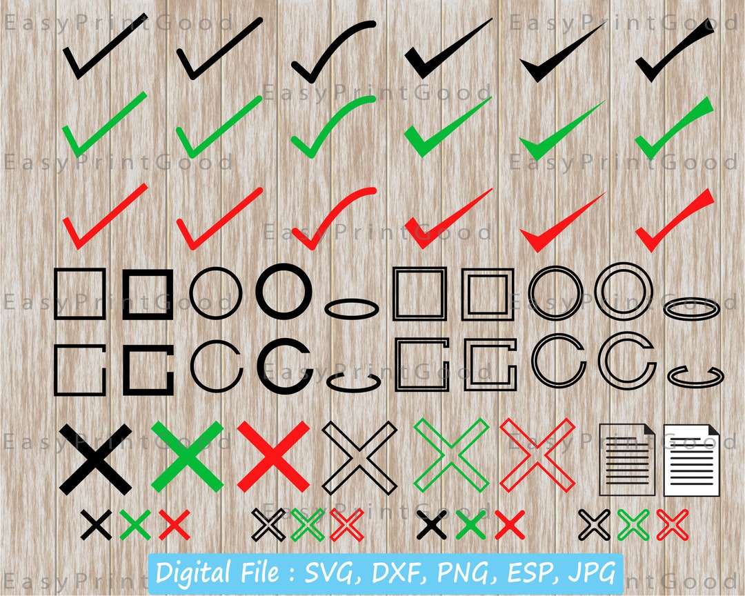 Check Mark Svg Tick Mark Svg Check Mark Clipart Checklist Svg Ring Svg ...
