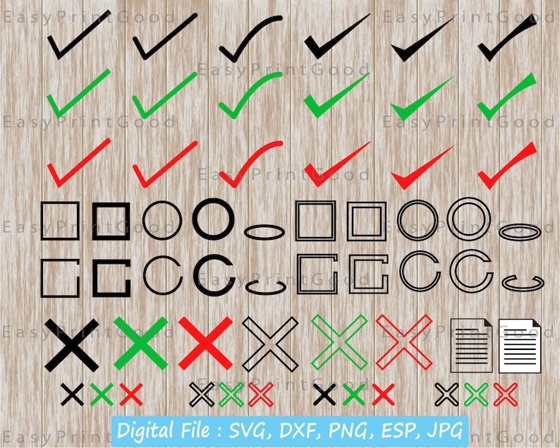 Check Mark Svg Tick Mark Svg Check Mark Clipart Checklist Svg - Etsy Canada