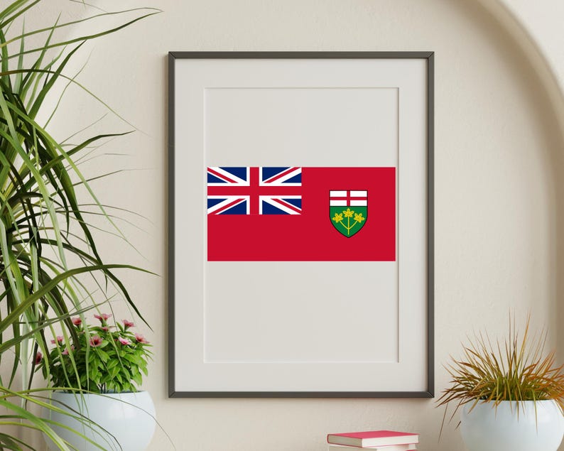 Ontario Flag SVG Bundle: Ontario Clip Art, Cricut Cut File - Etsy
