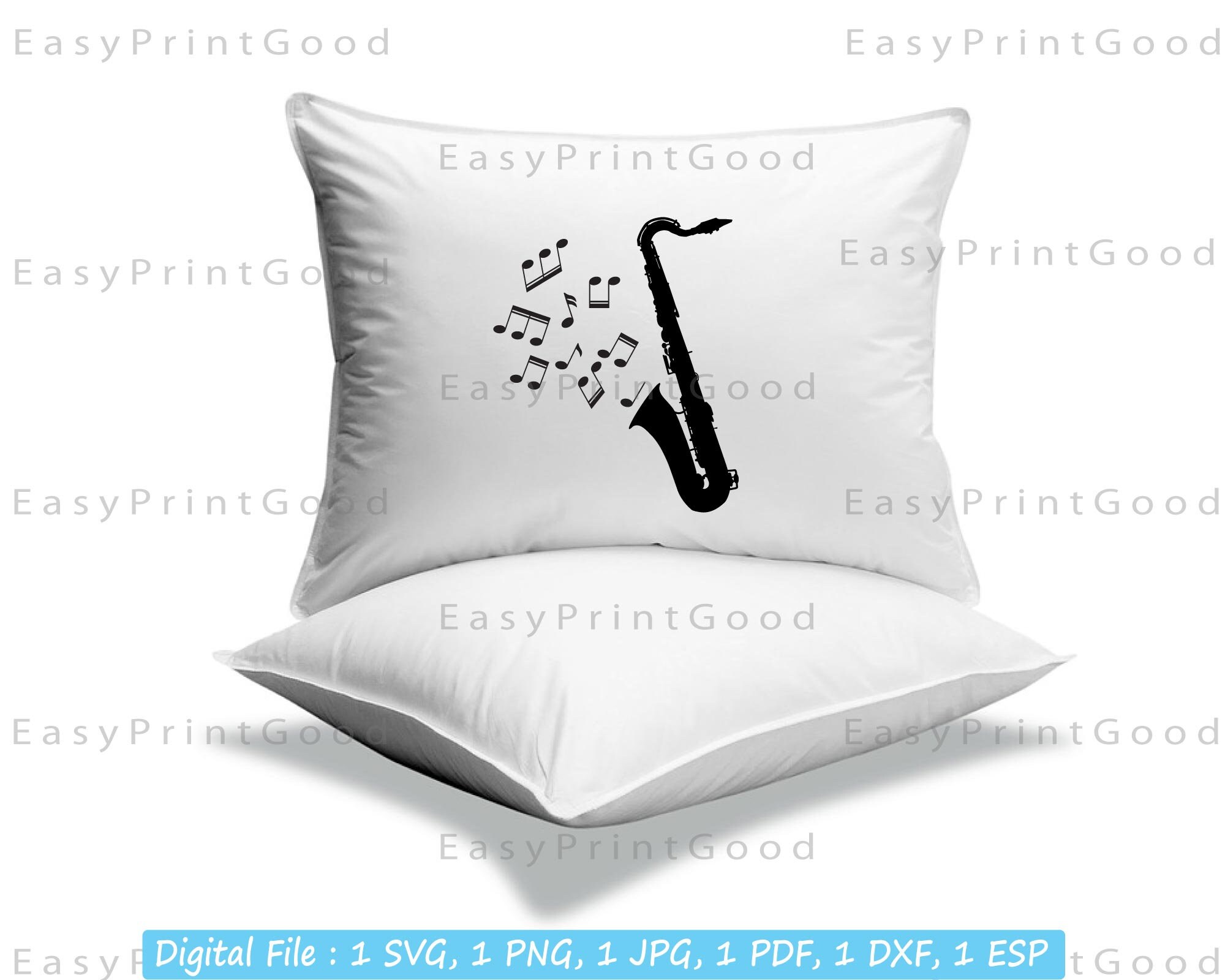 Saxophone Svg Musical Instrument Svg Sax Clipart Band - Etsy